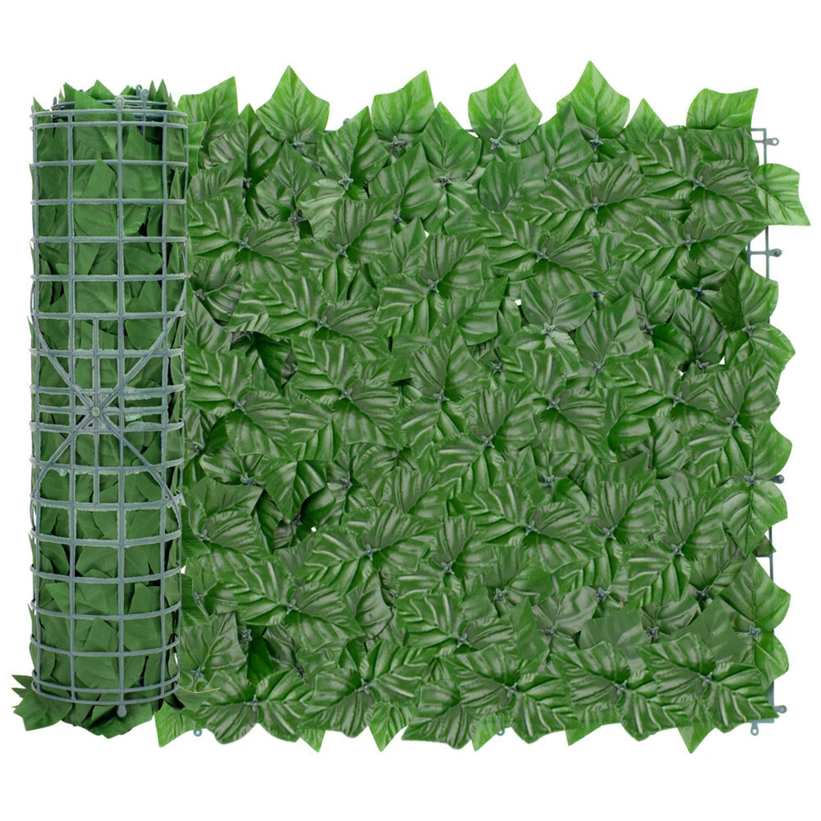 Artificial Ivy Leaf Hedge Roll Privacy Fence Cover 6mx1m – Memory Tech
