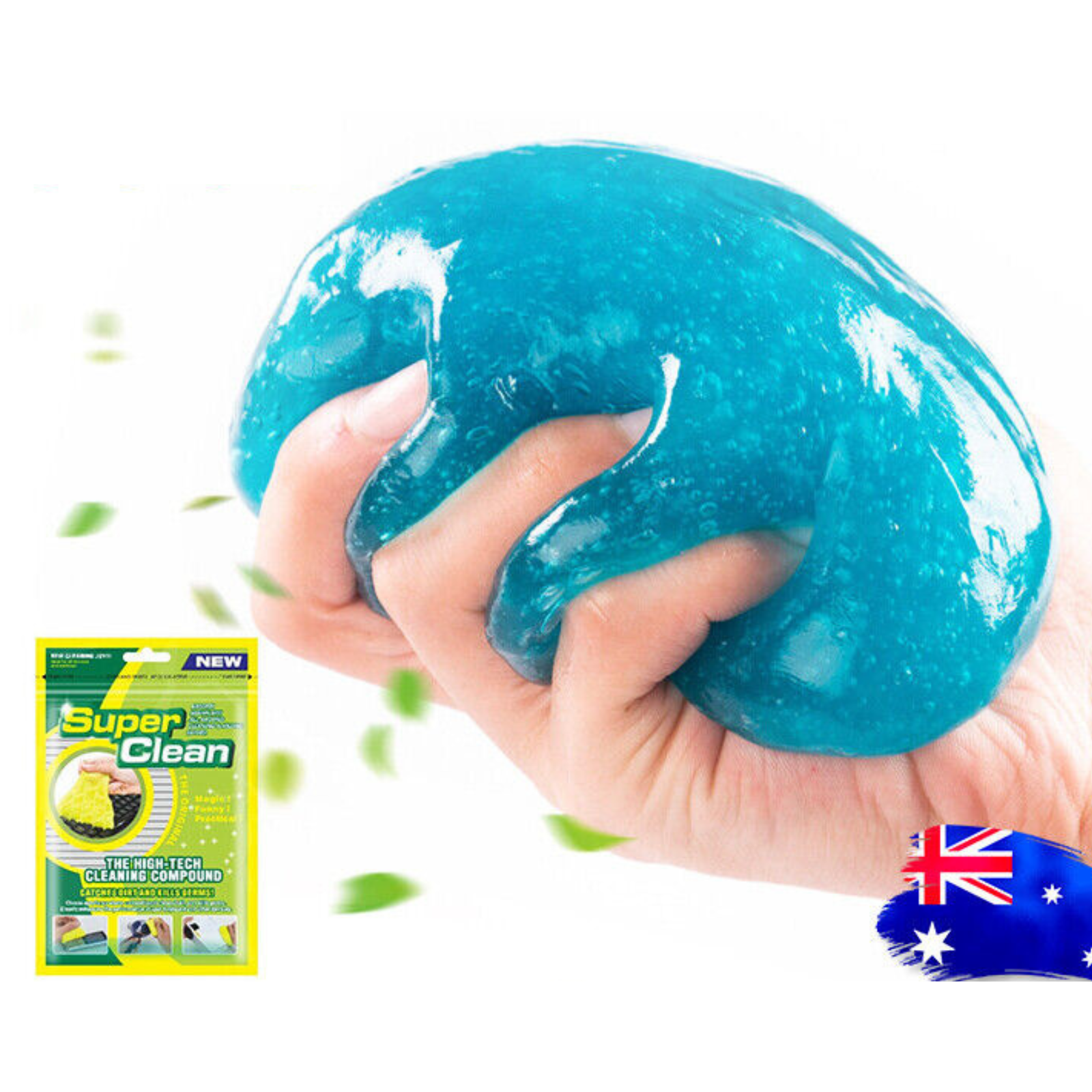 Super Clean Slime for Car, Laptop, Home – Dust & Dirt Cleaning Gel ...