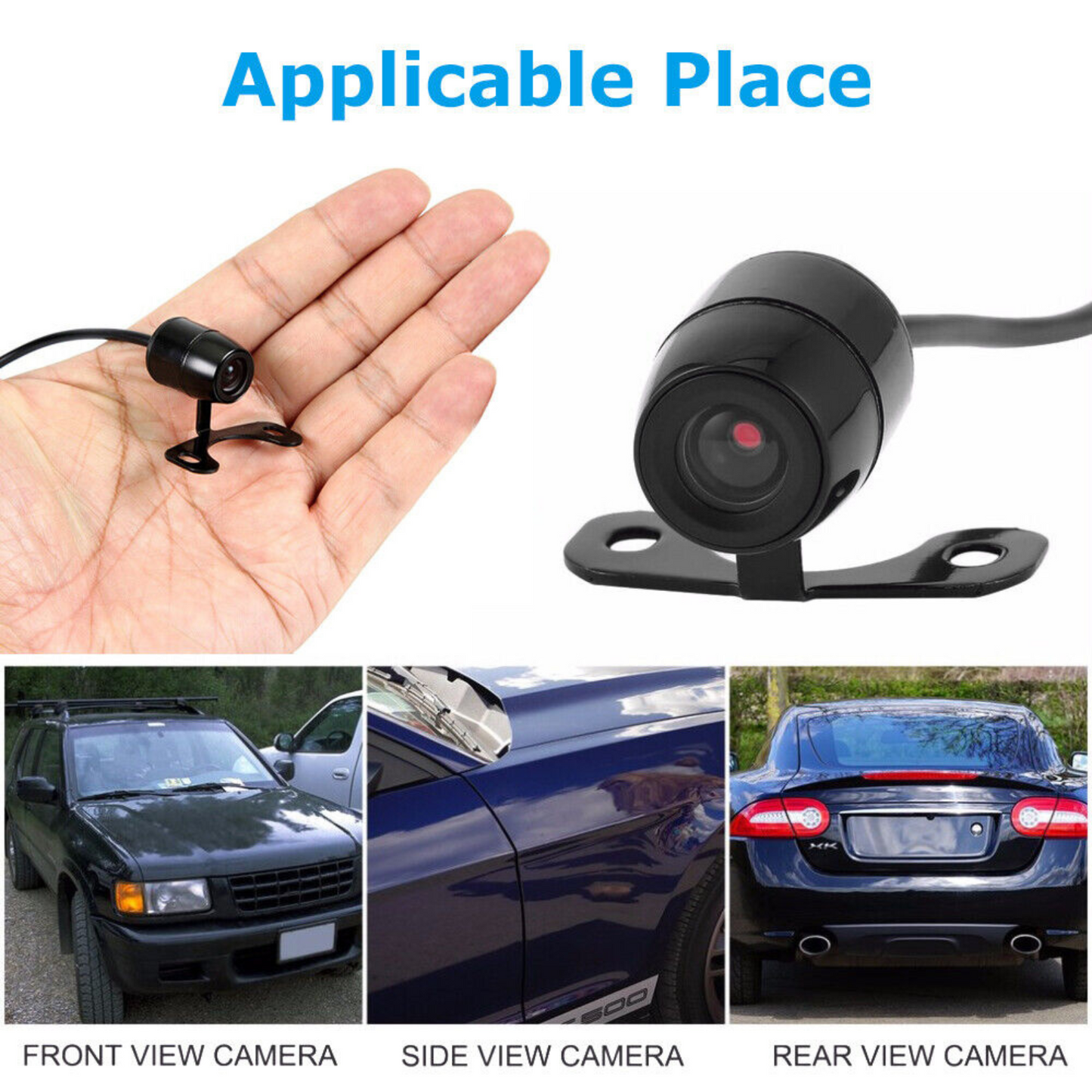 HD Rear View Camera Kit Night Vision Reversing Camera with Waterproof ...