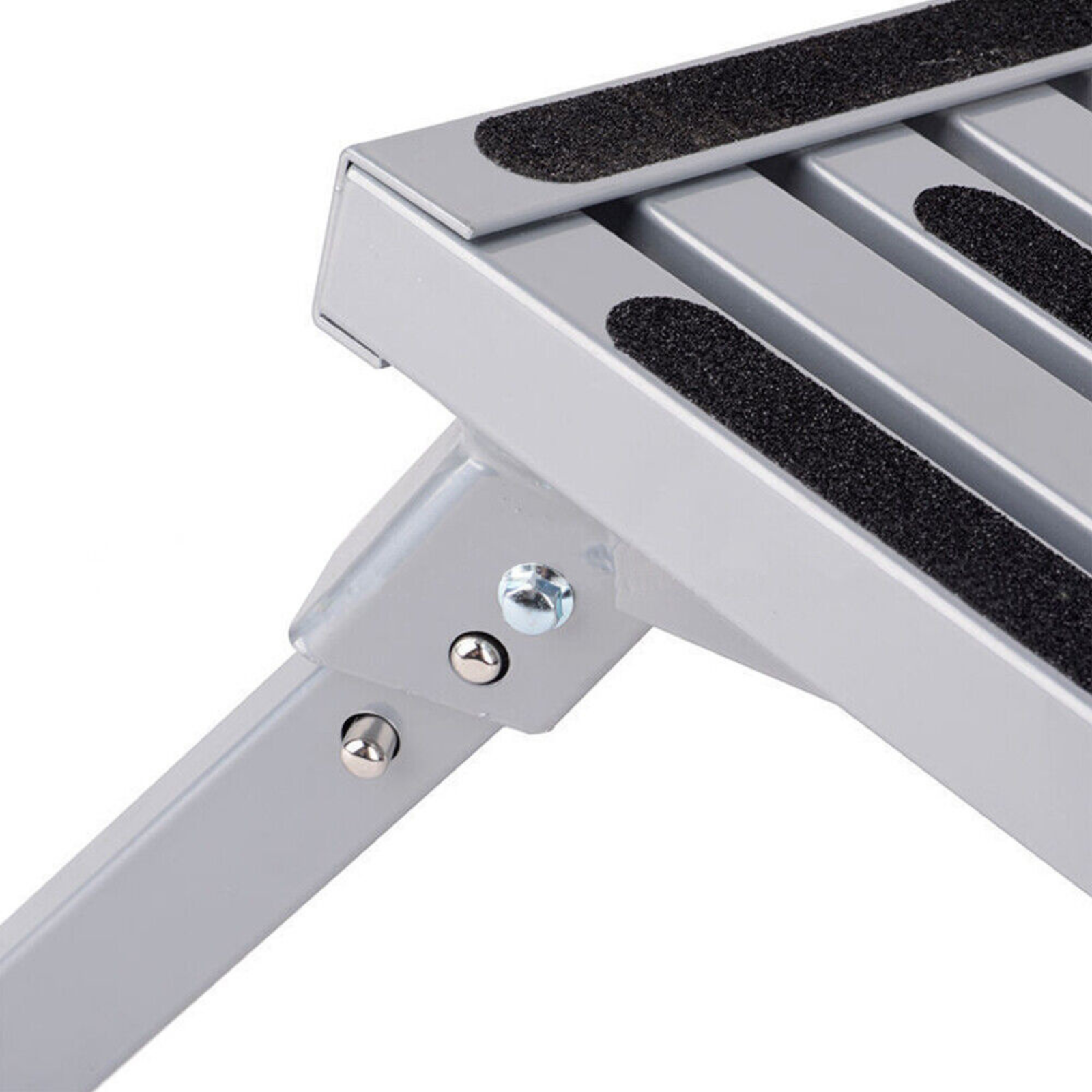 Portable Folding Aluminium Step Ladder for Caravan and Trailer 200KG ...