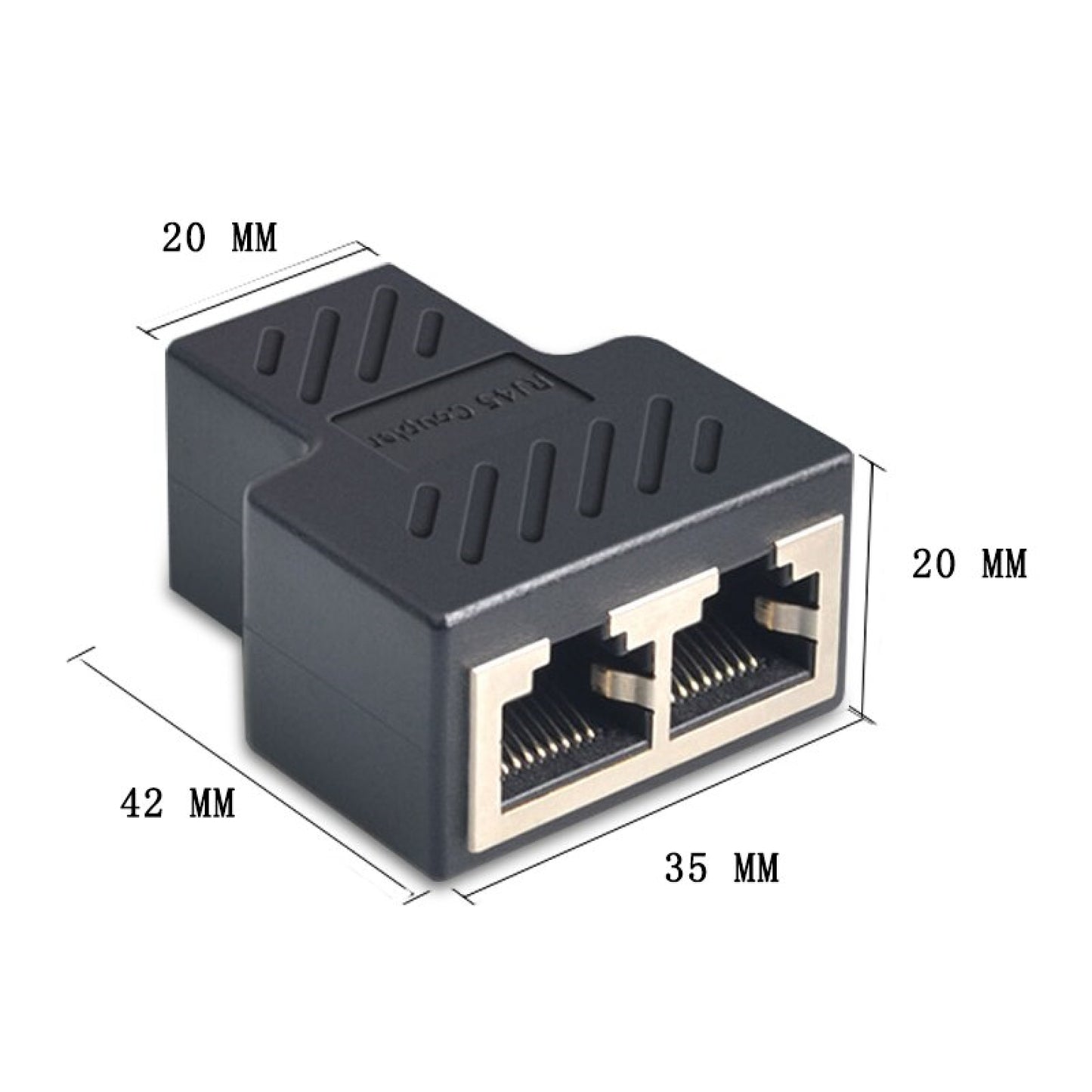 RJ45 Ethernet LAN Network Y Splitter Cable Adapter CAT5/6/7 – Memory Tech RJ45 Ethernet LAN Network Y Splitter Cable Adapter CAT5/6/7 – Memory Tech